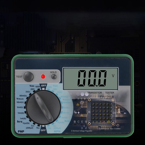 Electronic Component Tester Digital Meter for Transistors Diodes and ...