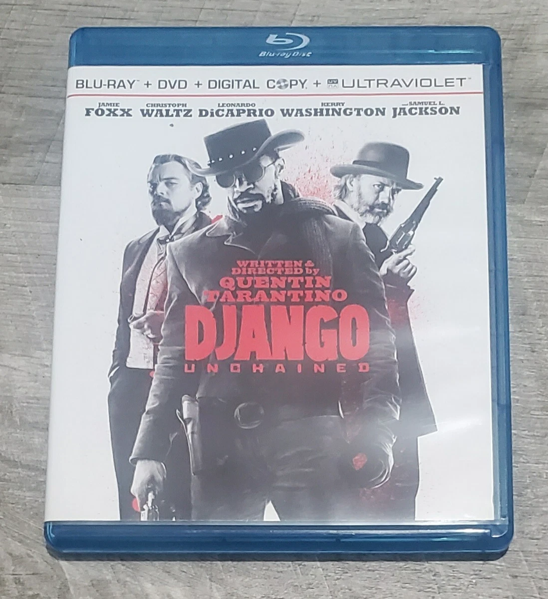 Django Unchained Bluray Cover