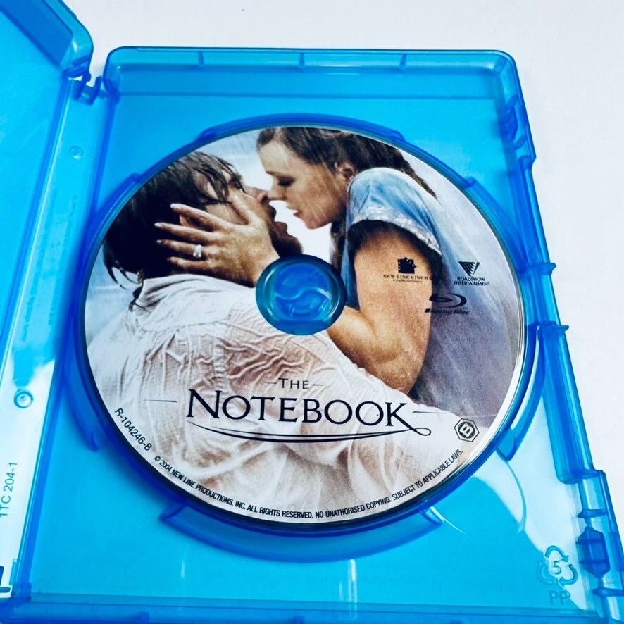 The Notebook (Blu-Ray 2004) Region B Drama Romance James Garner Gena ...