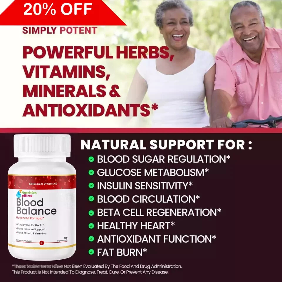 TrueBalance Blood Support Blood Health Balance Genuine True Balance 80 ...