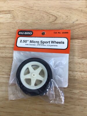 DU-BRO Micro Sport Wheels 2.50" (2) DUB250MS | eBay