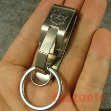 Totally Stainless Steel Quick Release Detachable Key Chain Belt Clip ...
