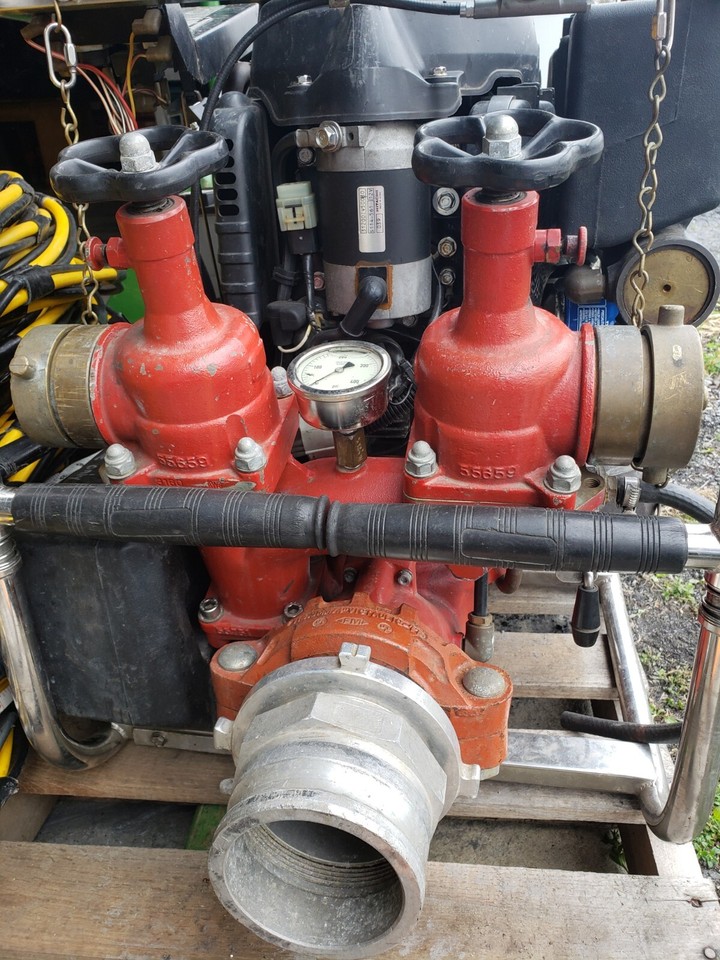 Hale Godiva GP10 10/10/09 Portable Firefighting Water Pump Gasoline ...