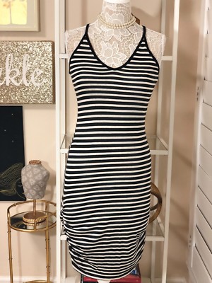 Pre-owned Women's KAIN Label Dress, Black & White Stripes, Size Small ...