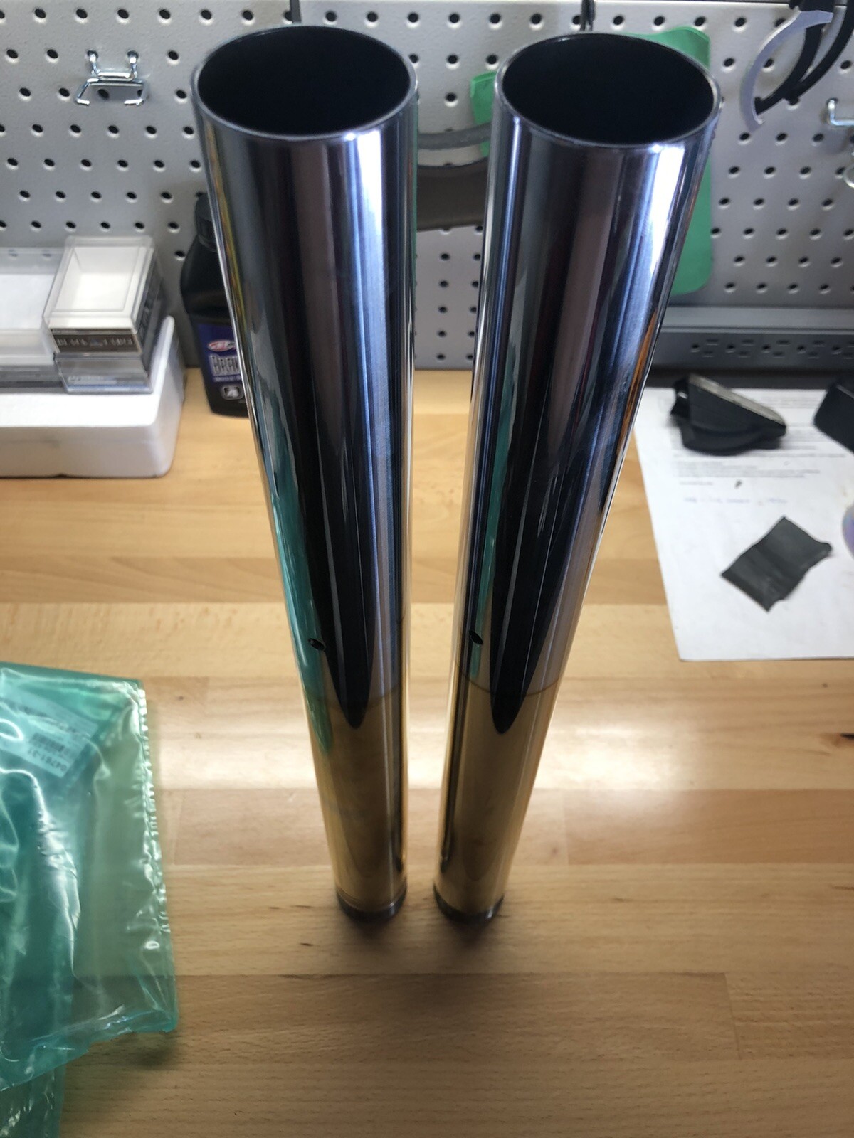 Ohlins Front Fork Inner Tubes 43mm used set STRAIGHT Ducati | eBay