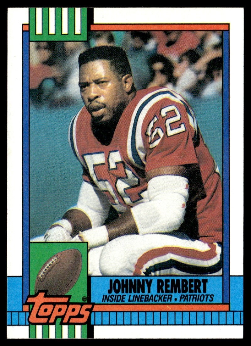 1990 Topps Johnny Rembert New England Patriots #430 | eBay