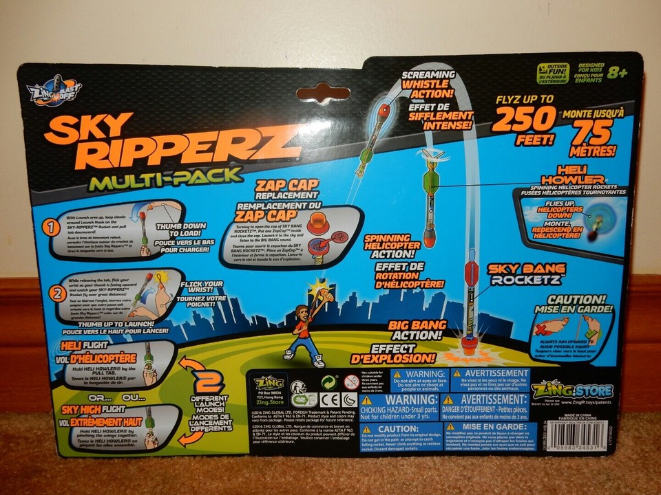 SKY RIPPERZ SPINNING HELICOPTER ROCKETS FLYS UP TO 250 FT ...