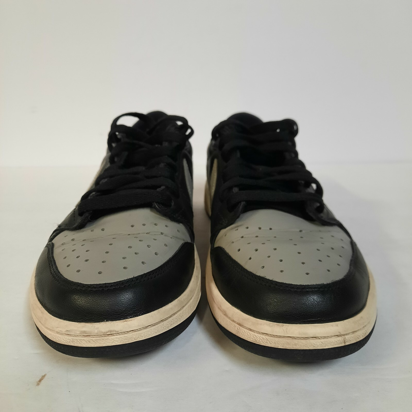 Nike Air Jordan 1 Low Retro Shoes OG Shadow Black Gre… - Gem