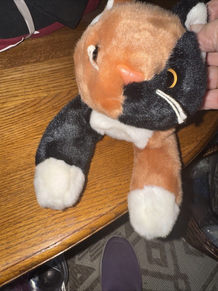 Ty 1998 "Chip The Calico Cat" Beanie Buddy Stuffed Animal Plush 12” | eBay