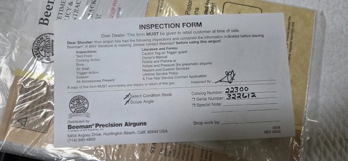 Vintage BEEMAN P1 Magnum Pellet Air Gun Pistol .177 MINTY In Box with ...