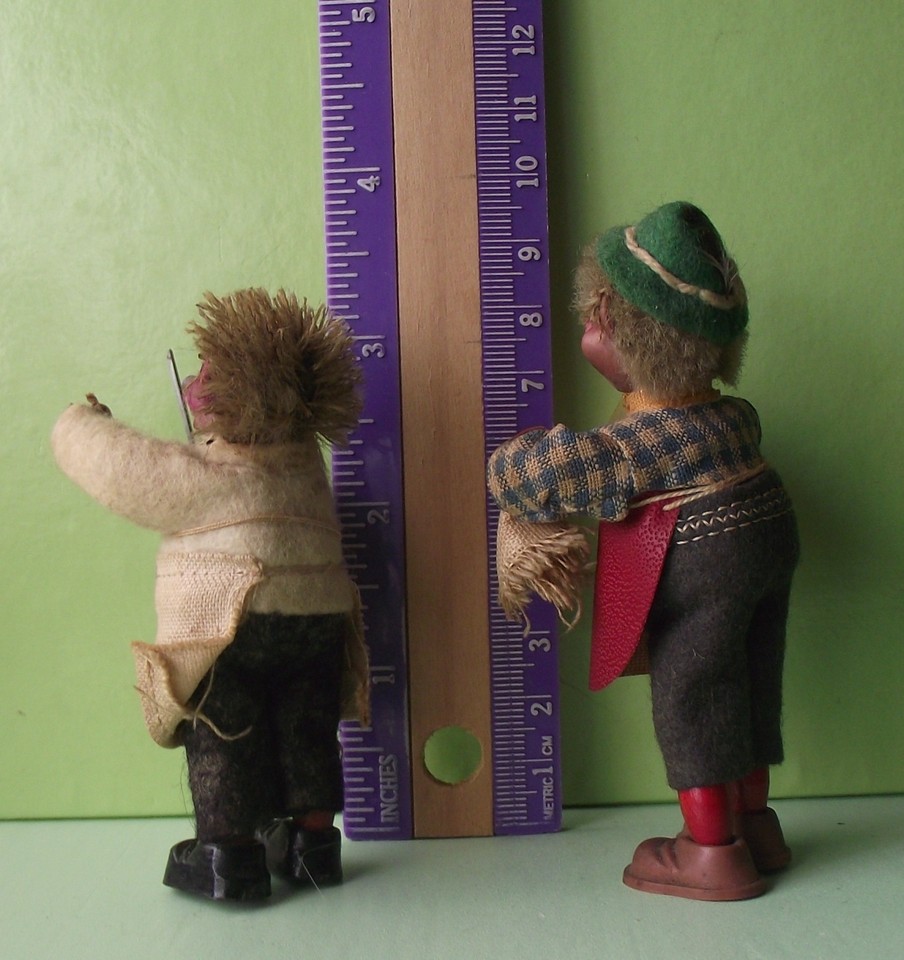 Goebel Hedgehog with Bee KAU4 Rolf Kauka c.1950s Mecki + 2 Peter/Steiff ...