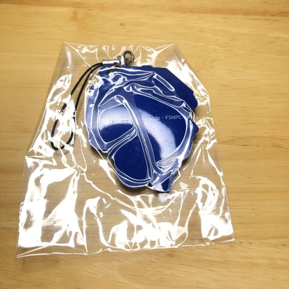 Fate Stay Night Altria Saber Rubber Mascot Keychain Blonde Anime Charm ...
