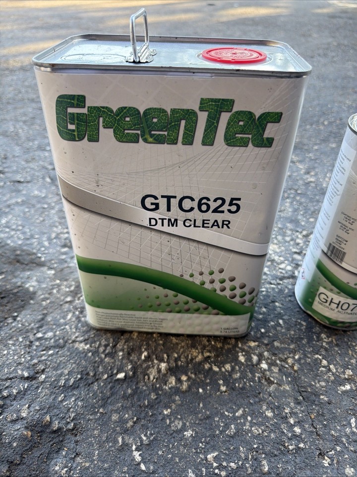 Green Tec GTC625 DTM Clear Coat With Gh075 Medium Activator Gallon New ...