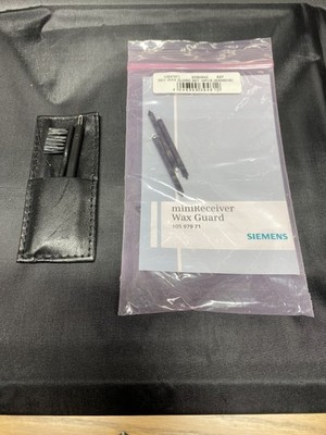 10 Siemens, Signia Mini Receiver Hearing Aid Wax Guards Plus New ...
