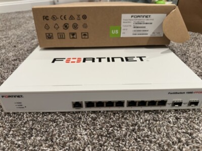 Fortinet FortiSwitch 108E PoE Ethernet Switch 842382129050 | eBay