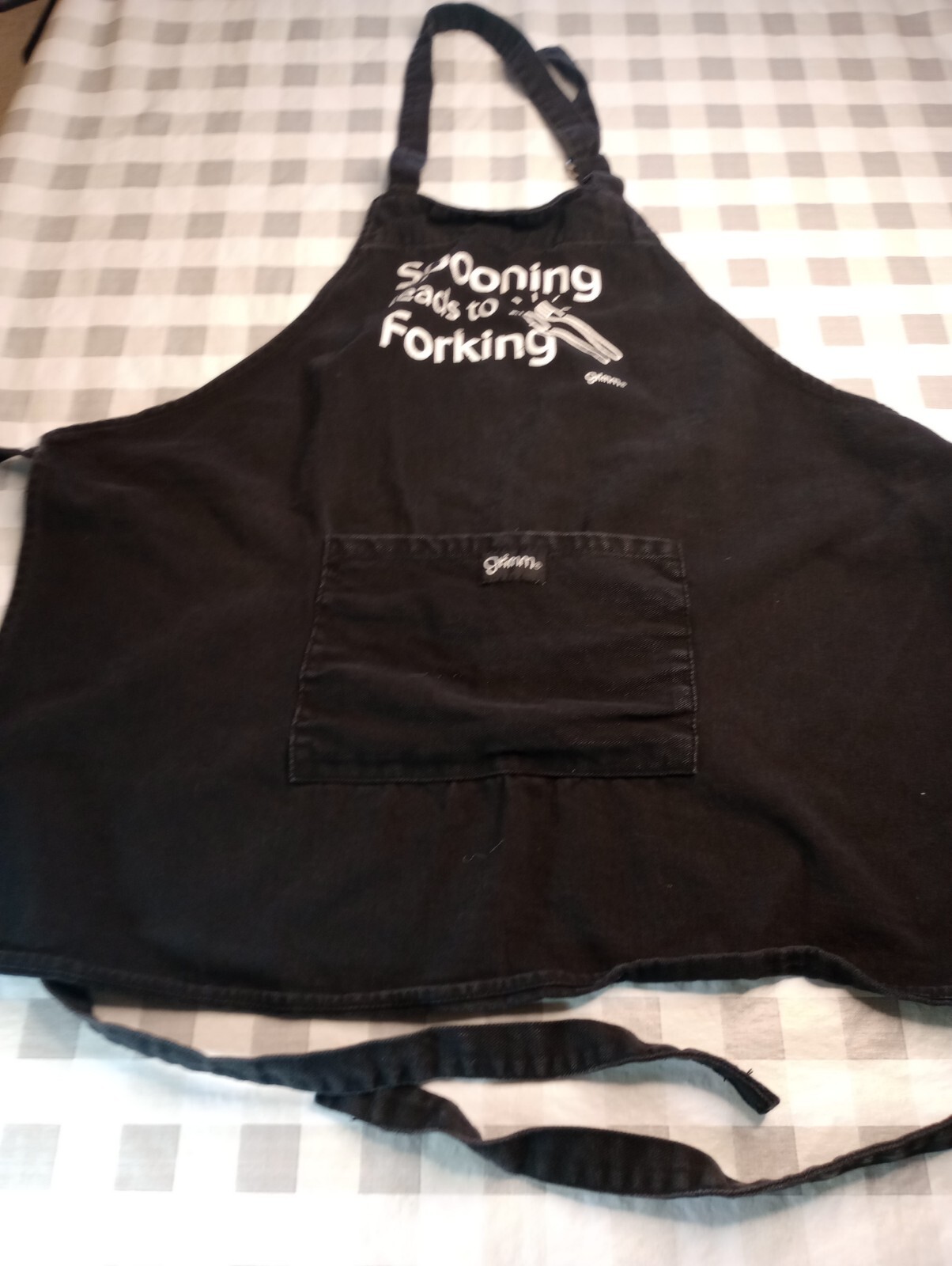 Pampered Chef Kids Apron Lot Of 2 ~Black And Tan~ Representative Buy ...