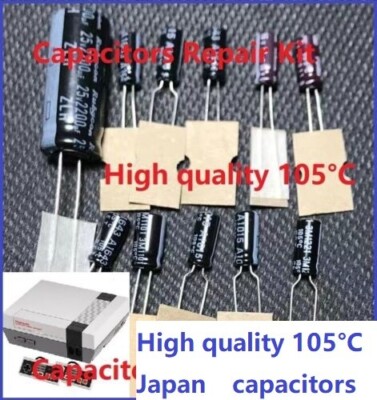 Nintendo NES Console Fix ALL Capacitors Repair Kit ( No power Audio ...