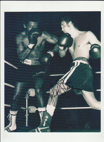 JOHN H STRACEY BOXER AUTHENTIC ORIGINAL 8x10 AUTOGRAPHED PHOTO | eBay