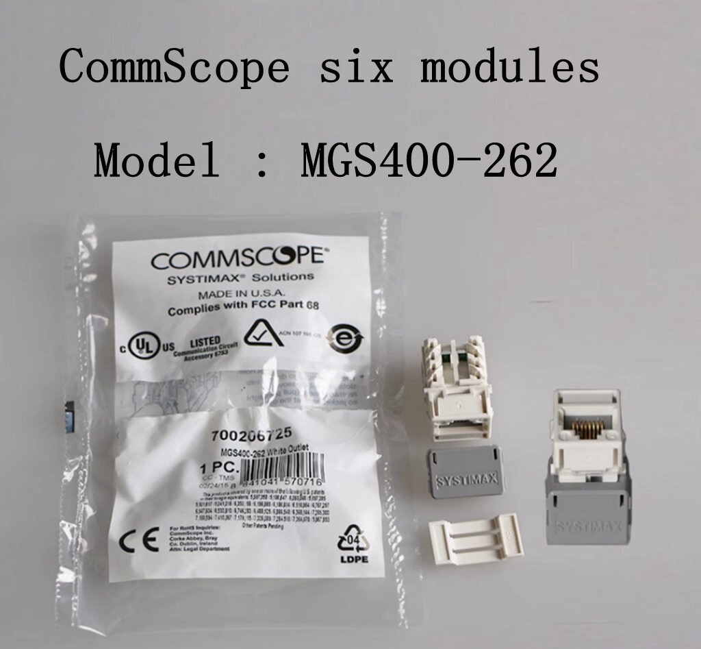 Qty:10 CommScope six types of network information module RJ45CAT6 ...