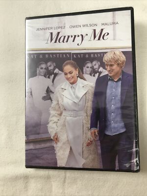 Marry Me- Jennifer Lopez, Owen Wilson. (DVD, 2022) BRAND NEW & FACTORY ...
