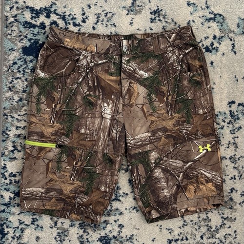 Under Armour x RealTree Shorts Lined Mens 2XL | eBay