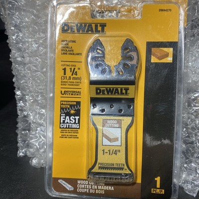 DEWALT DWA4270 Precision Tooth Oscillating Blade 1-1/4" USA | eBay