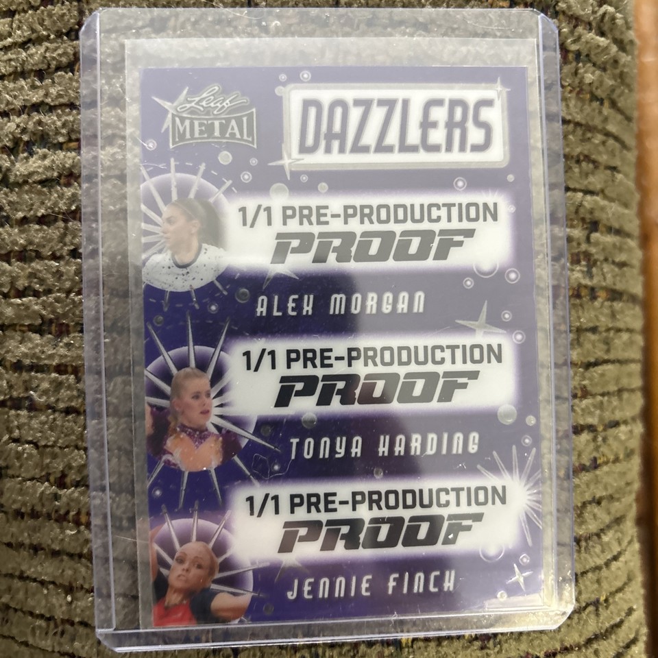 2024 Leaf Pre-Production Proof Women of Sport Alex Morgan Harding ...