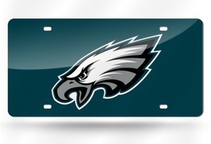 Philadelphia Eagles NFL Football Mirror License Plate Auto Tag - Vanity ...