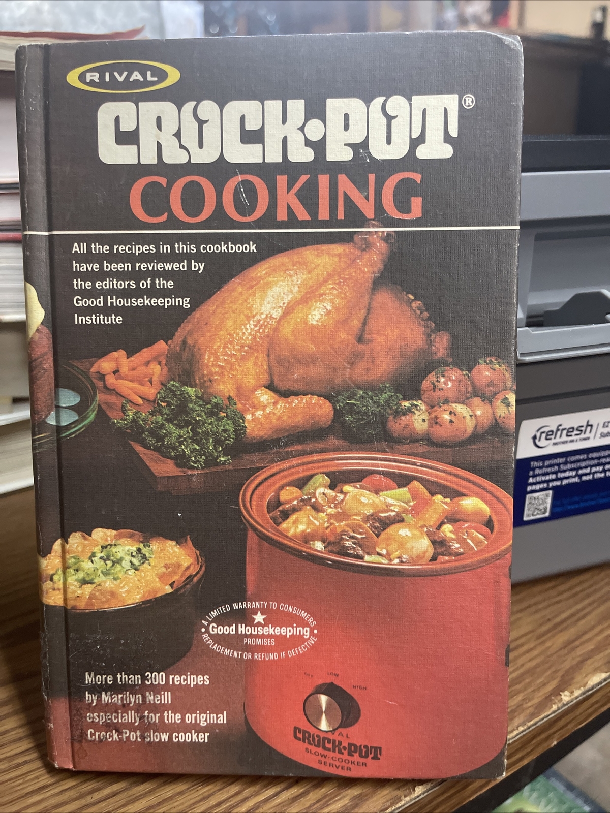 Vintage Rival Crock-Pot Cooking Cookbook 1975 Over 300 Recipes Slow ...