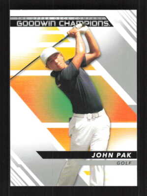 John Pak 2022 Goodwin Champions Golf #23 | eBay