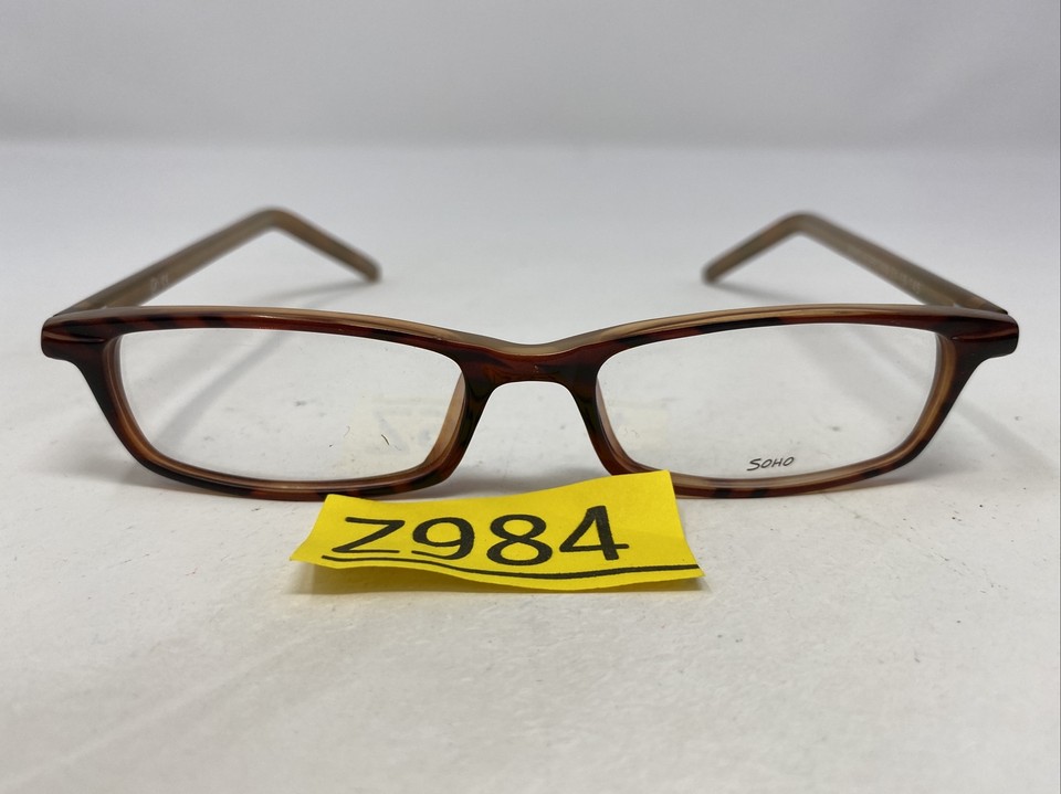 Soho SOHO 45 BROWN 51-18-145 Plastic Full Rim Eyeglasses Frame Z984 | eBay