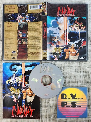 Ninja Resurrection DVD Anime - The Revenge of Jubei - Hells Spawn w ...