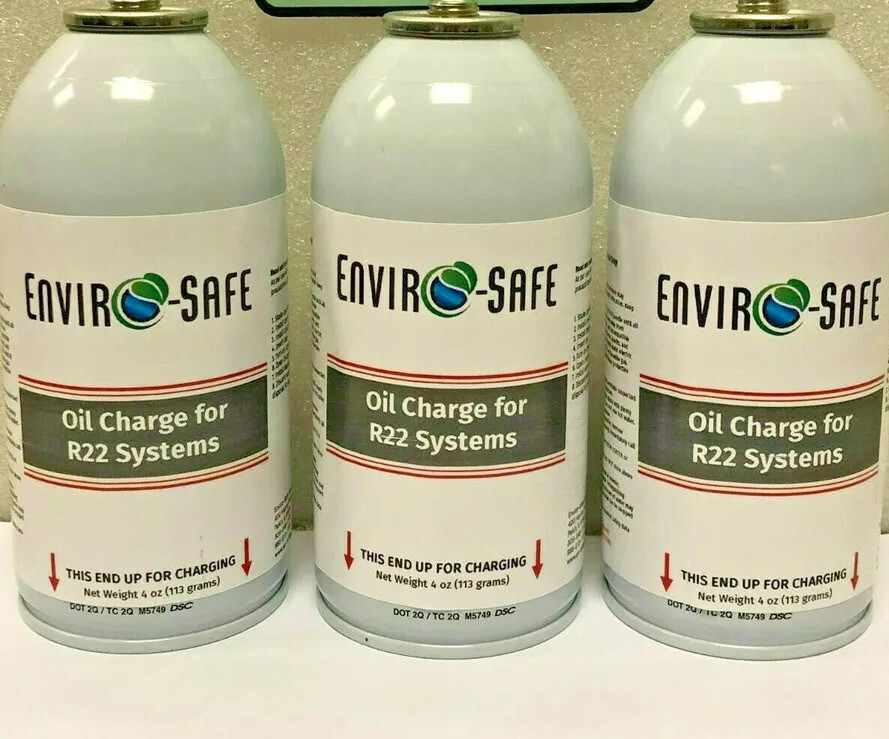 Envirosafe Refrigerant Support, Home AC Refrigeration, A/C, Oil Charge ...