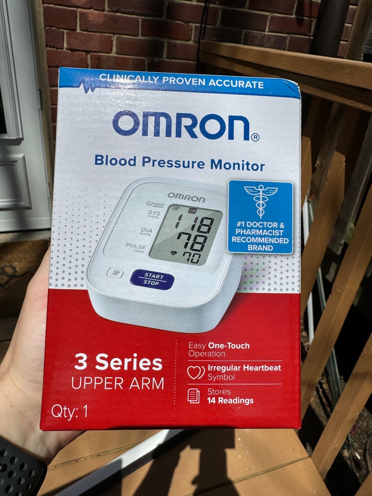 OMRON 3 Series Upper Arm Blood Pressure Monitor 73796710026| eBay