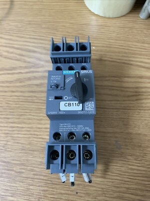 Siemens SIRIUS 3RV2711–1JD10 Circuit Breaker See Pics | eBay