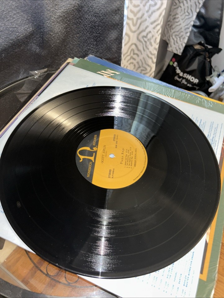 Joshua Rifkin Piano Rags by Scott Joplin Vinyl LP Nonesuch Records H ...