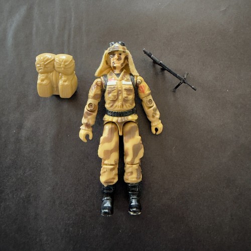 1985 HASBRO GI JOE DUSTY v1 FIGURE 100% COMPLETE SUPER CLEAN TIGHT NM ...