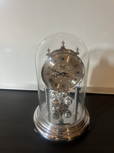 Vintage Bulova Quartz Anniversary Clock 9-1/2" Made In W. Germany EUC ...