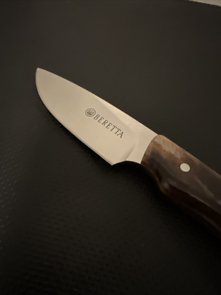 Beretta Hunter Fixed Knife Arno Bernard Steel Blade Bone Handle | eBay