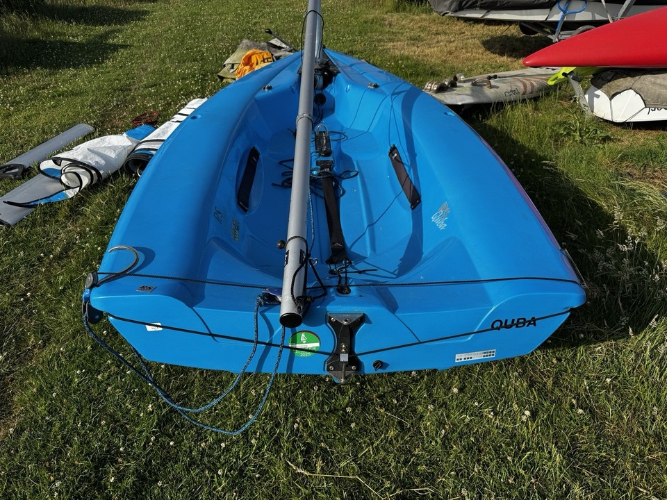RS Quba Sailing Dinghy with Road Trailer | eBay UK