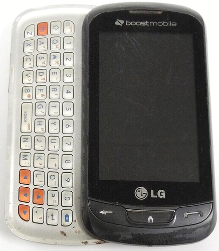 LG Rumor Reflex LN272 - Titan Gray and Silver ( Boost Mobile ) Cellular ...