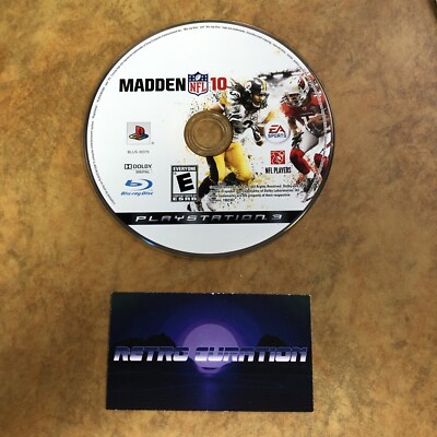 Madden NFL 10 (PlayStation 3 PS3) TESTED Disc Only | eBay