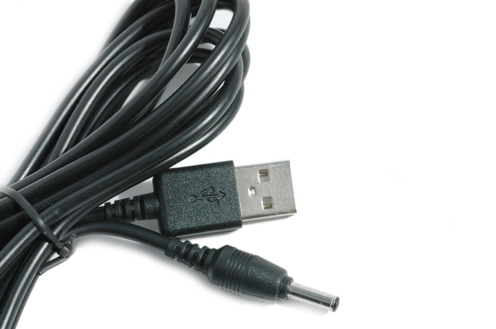 2M USB Black Charger Power Cable for Logik L44DAB10 UKAD87006-500 DAB ...