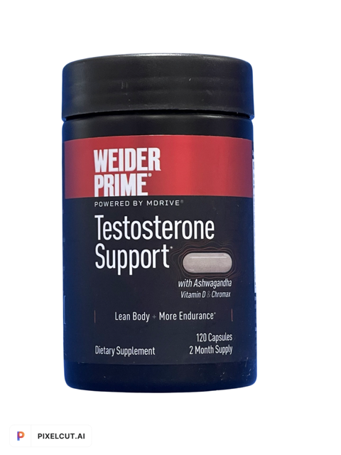 Weider Prime Testosterone Support, 120 Capsules | eBay