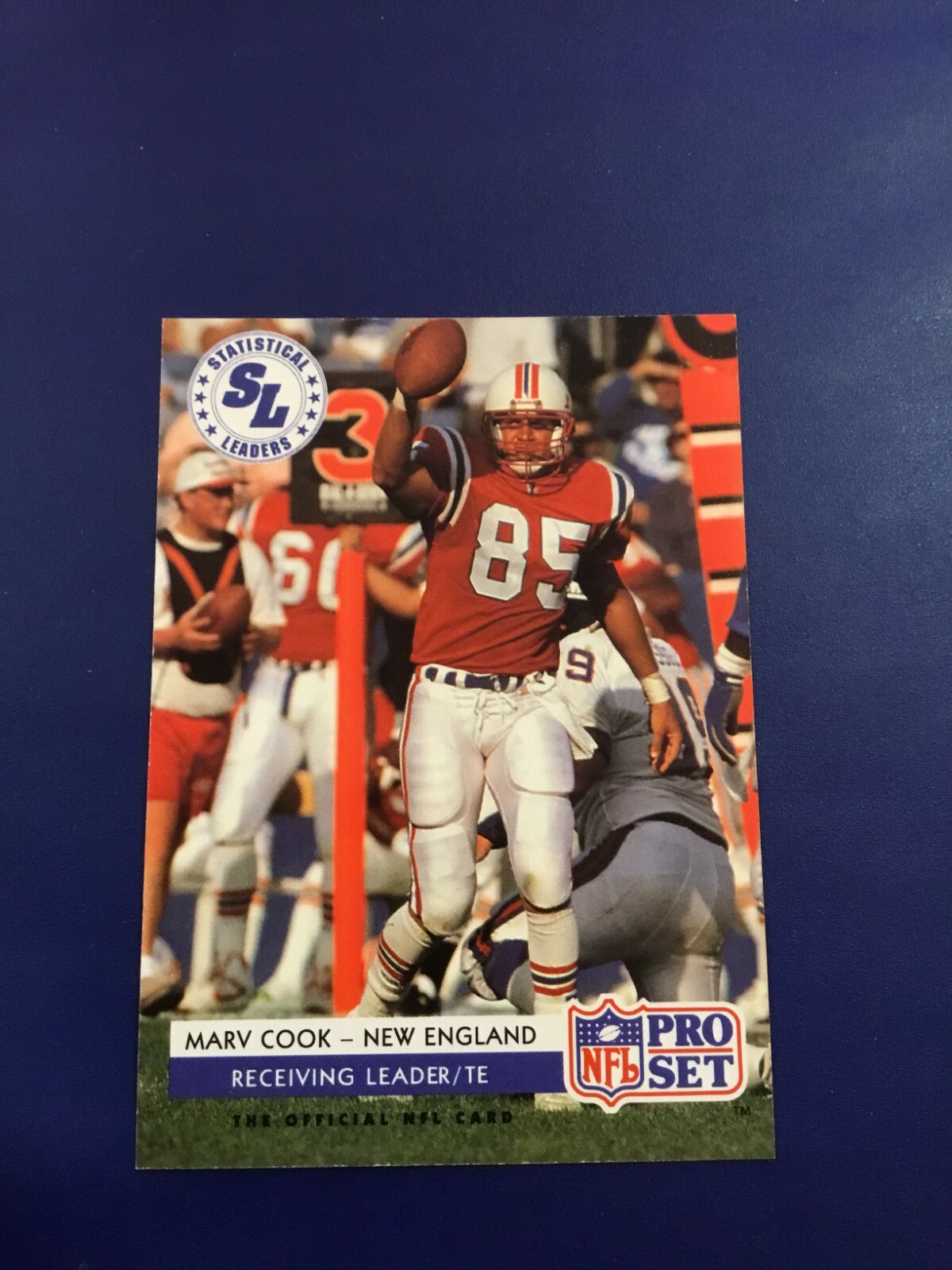 1992 Pro Set # 9 MARV COOK New England Patriots Football Card | eBay