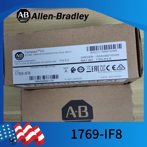 New Factory Sealed AB 1769-IF8 CompactLogix 8 Pt Analog Input Module | eBay
