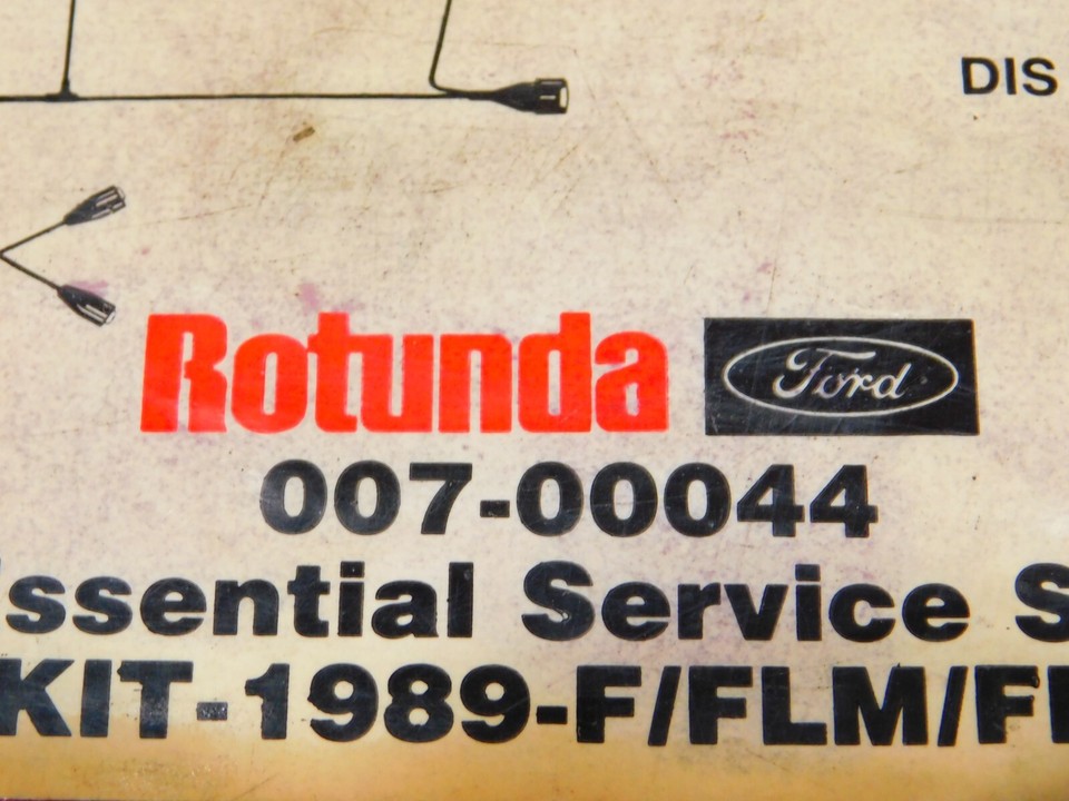 Ford Rotunda OTC 007-00044 D/S Diagnostic Harness Tool Kit W46 | eBay