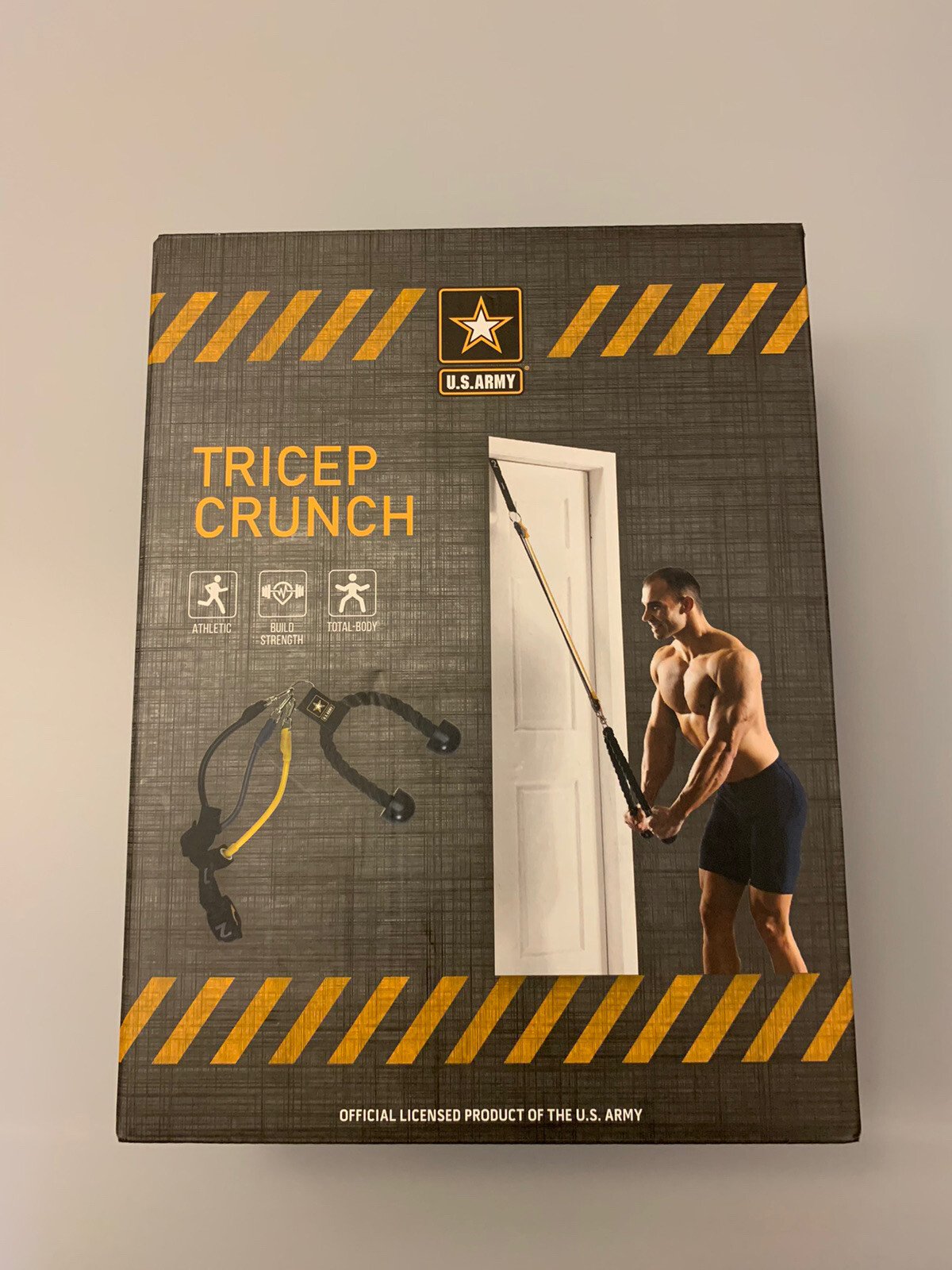 US Army Tricep At Home Crunch System 7 Levels of Building Resistance ...