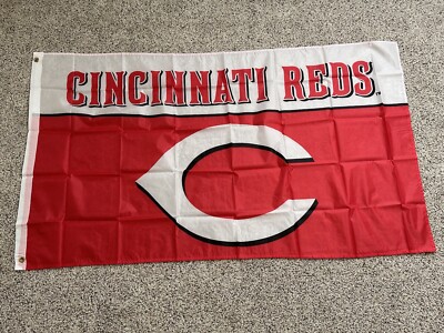CINCINNATI REDS FLAG/BANNER 3'X5' MLB BANNER: Fast Shipping | eBay
