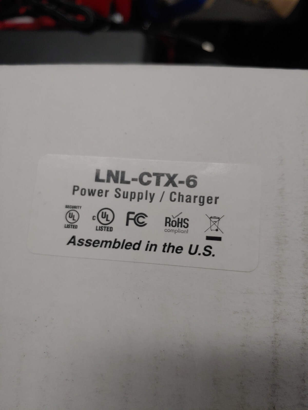 Lenel LNL-CTX-6 Access Control Power Supply Enclosure - Gray for sale ...
